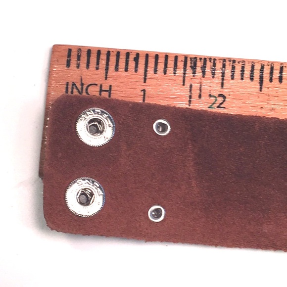Jewelry | Leather Snap On Hand Weaved Cuff Adjust Length New | Poshmark
